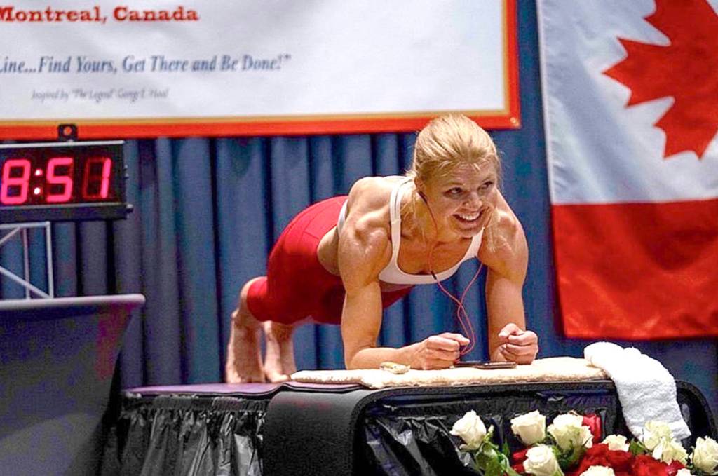 VIDEO: Canadian breaks women’s world record for longest plank | Terrace ...