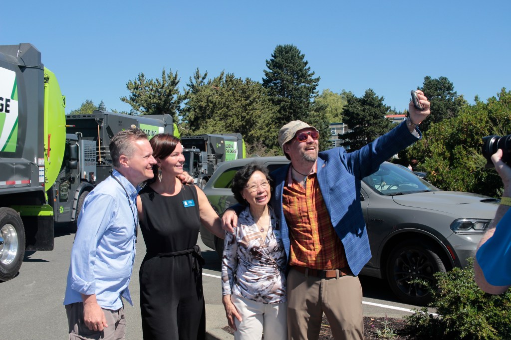 B.C. community launches North America’s largest electric garbage truck ...