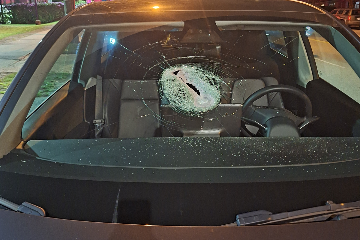 Rock smashes through Tesla windshield, injures pregnant woman: B.C ...